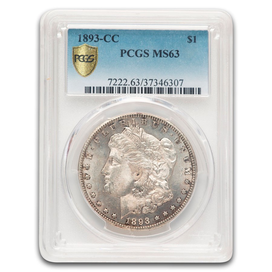 1893 CC Morgan Silver Dollar Value - APMEX